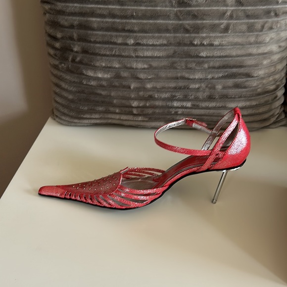 Lux | Shoes | Unique Open Side Pumps As 37 | Poshmark